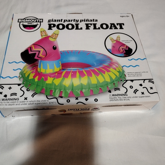 BIGMOUTH Inc. | Other | Bigmouth Inc Giant Party Pink Piata Pool Float ...